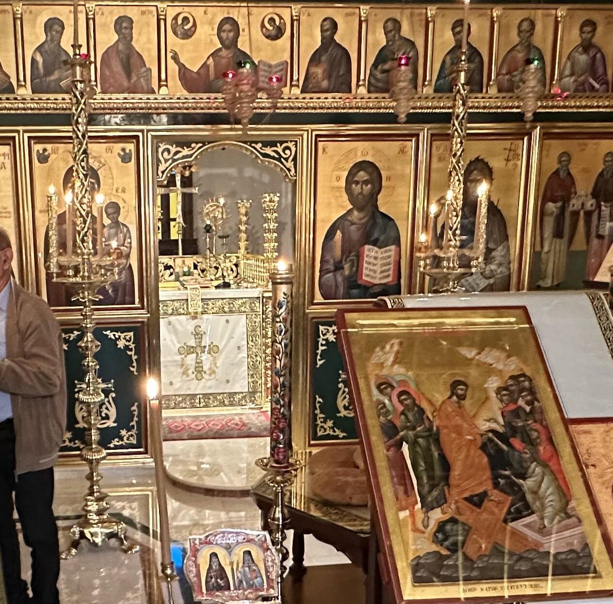 Απόδοση της Εορτής του Πάσχα στο Παρεκκλήσιο Αγίου Νικηφόρου του Λεπρού ...